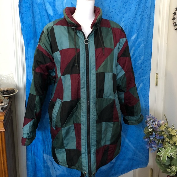 Dani Colbi | Jackets & Coats | Vintage 8s Dani Colby Patchwork Winter ...